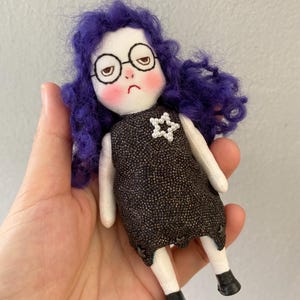 Handmade Grumpy Doll- Eeching’s Handmade - Etsy