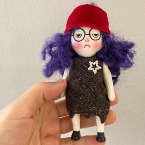 Handmade Grumpy Doll- Eeching’s Handmade - Etsy