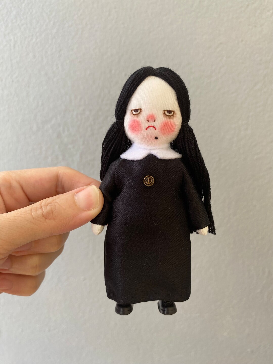 Handmade Grumpy Doll - Etsy