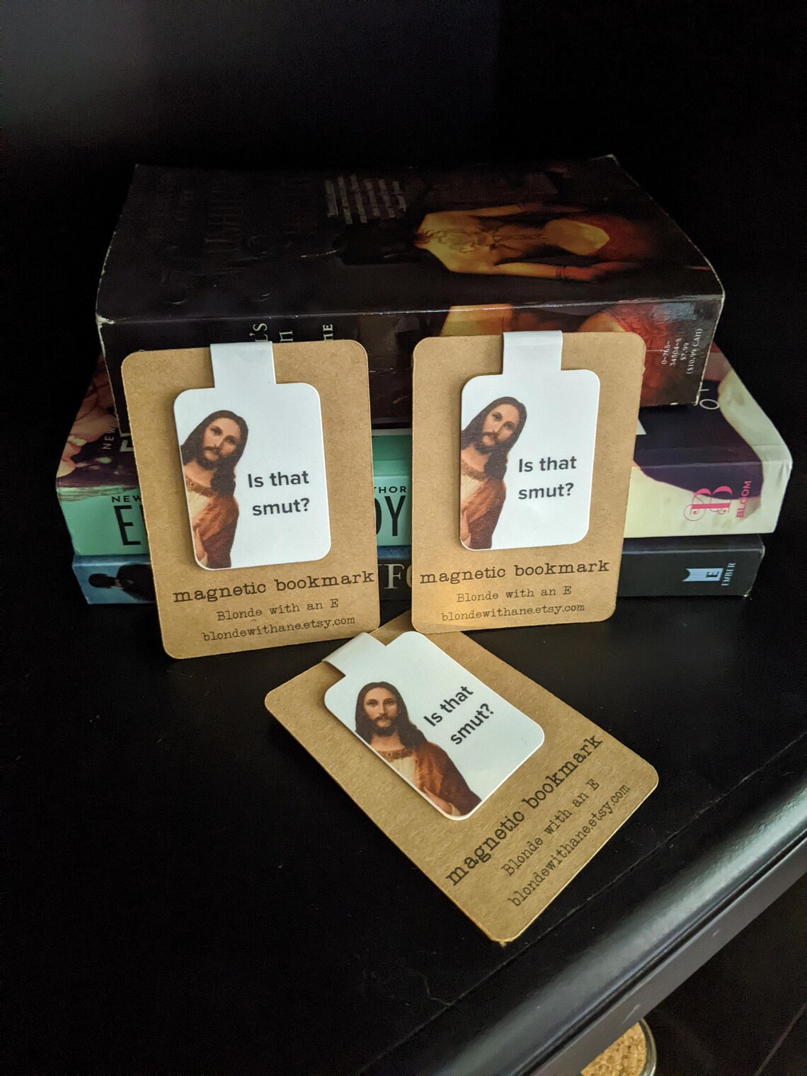 Is That Smut? Magnetic Bookmarks Jesus is Watching You Read Magnet ...