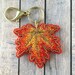 Autumn Leaf Keychain Fall Leaf Purse Charm September October - Etsy UK