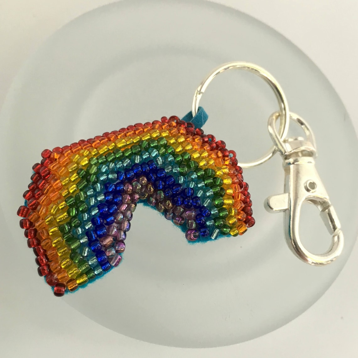 Rainbow Keychain Never Lose Your Keys or Backpack Again - Etsy