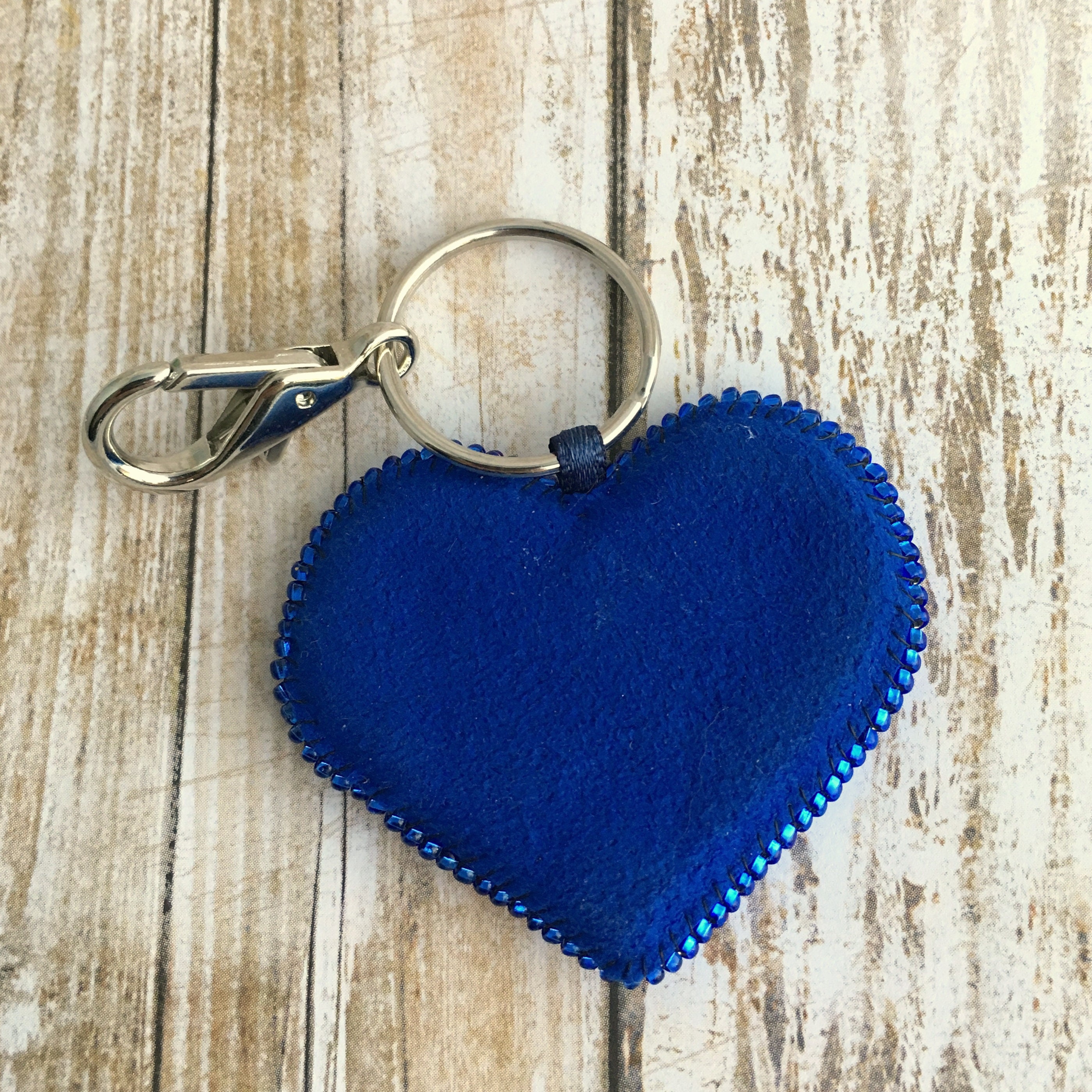 Scotland Flag Keychain, Hand Beaded St Andrews Cross, Scottish Themed ...