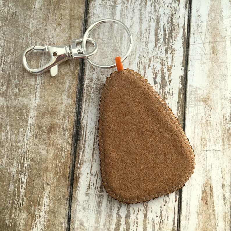 Beaded Candy Corn Keychain or Pendant, Hand Embroidered Fall Gift ...