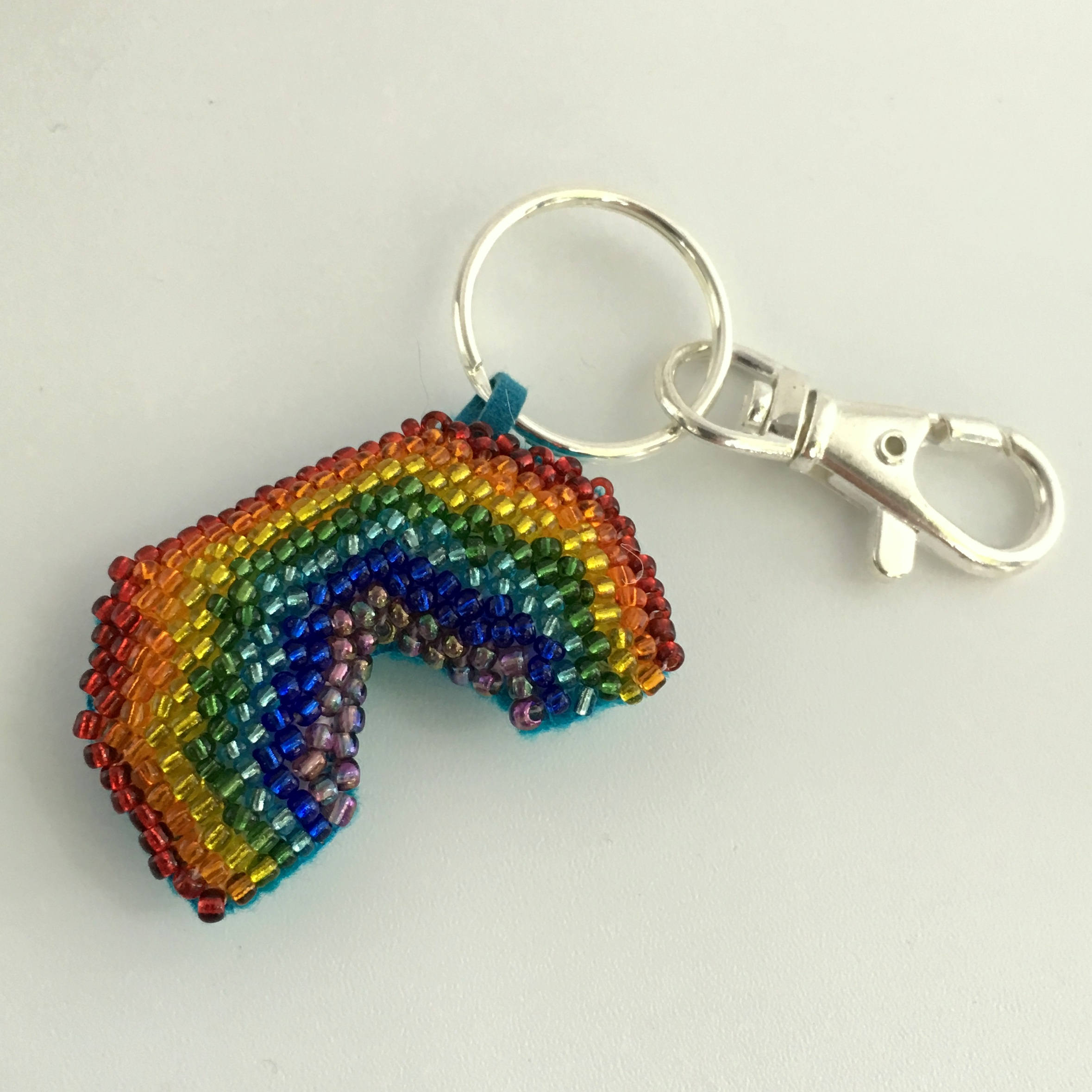 Rainbow Keychain, Never Lose Your Keys or Backpack Again Perfect Pencil ...