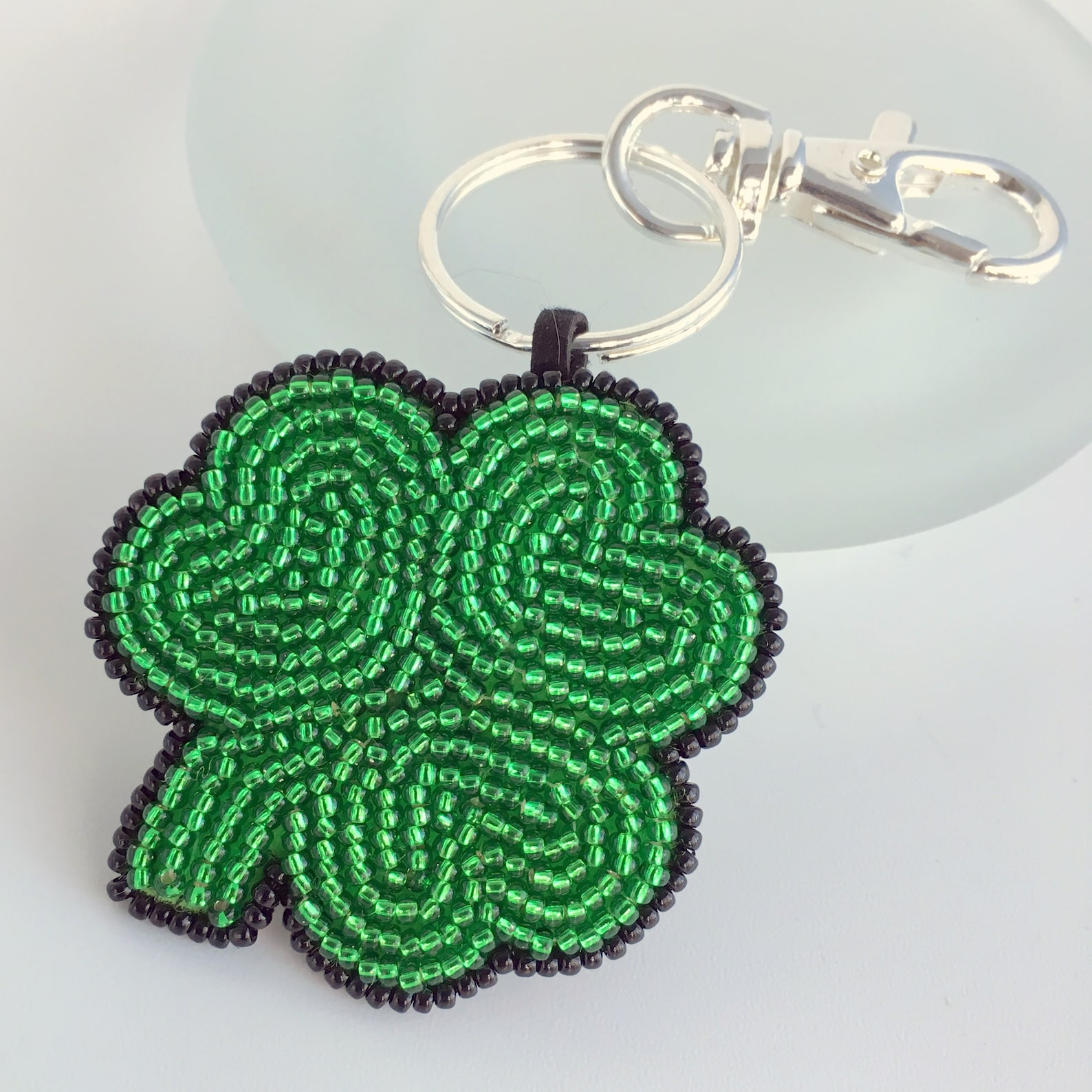 Shamrock Keychain St Patricks Day Celebrations Irish - Etsy