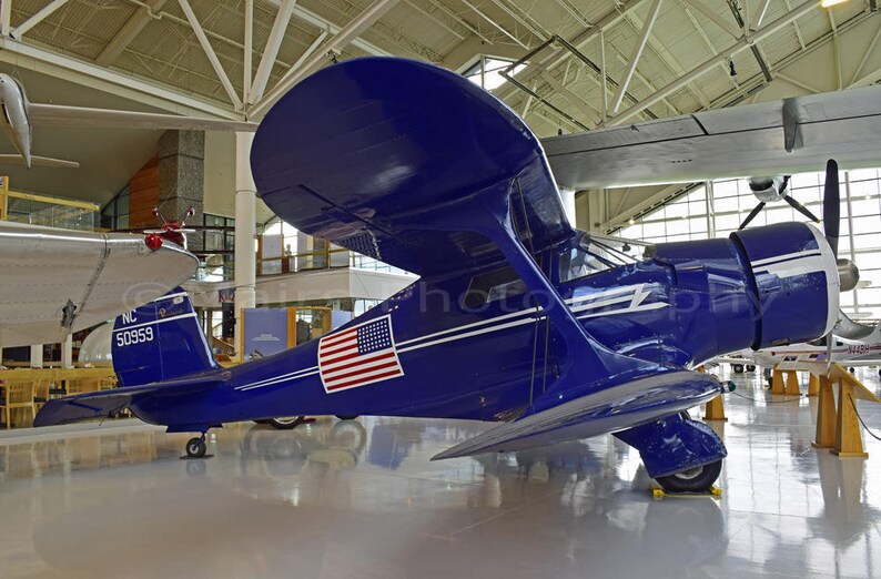 Man Cave Decor Vintage Bi-planes Aviation Planes Airplanes | Etsy