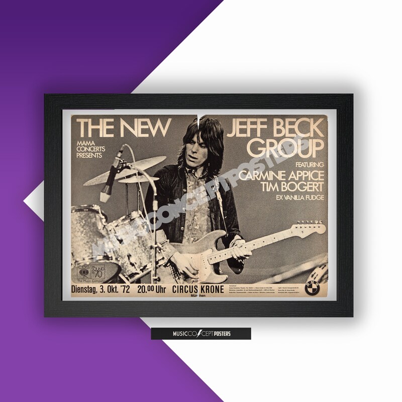 Jeff Beck Poster - Etsy