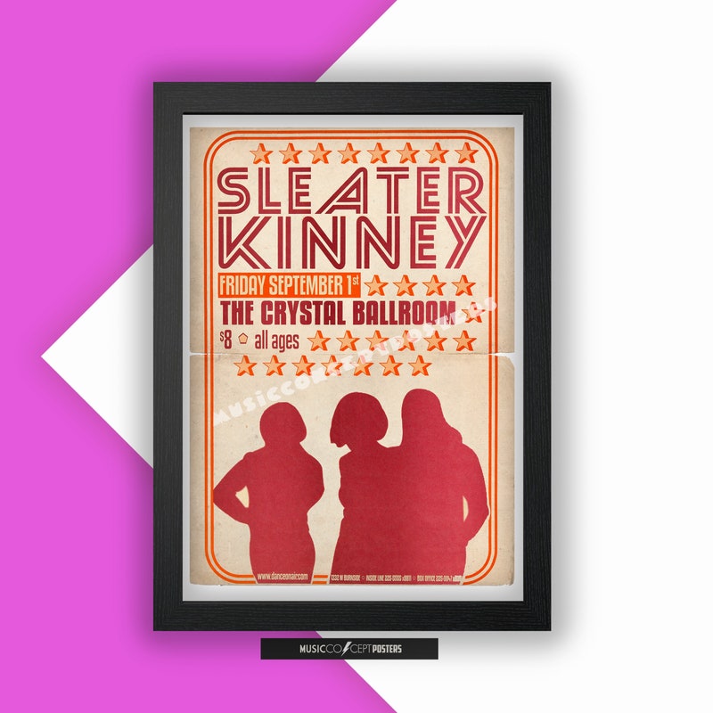Sleater Kinney - Etsy