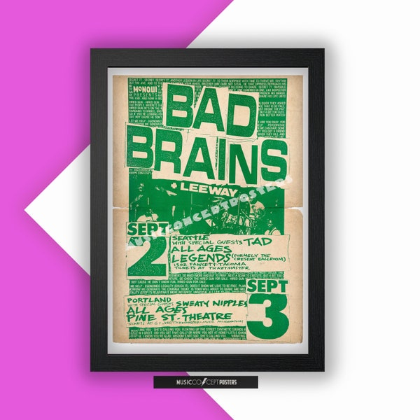 Bad Brains - Etsy