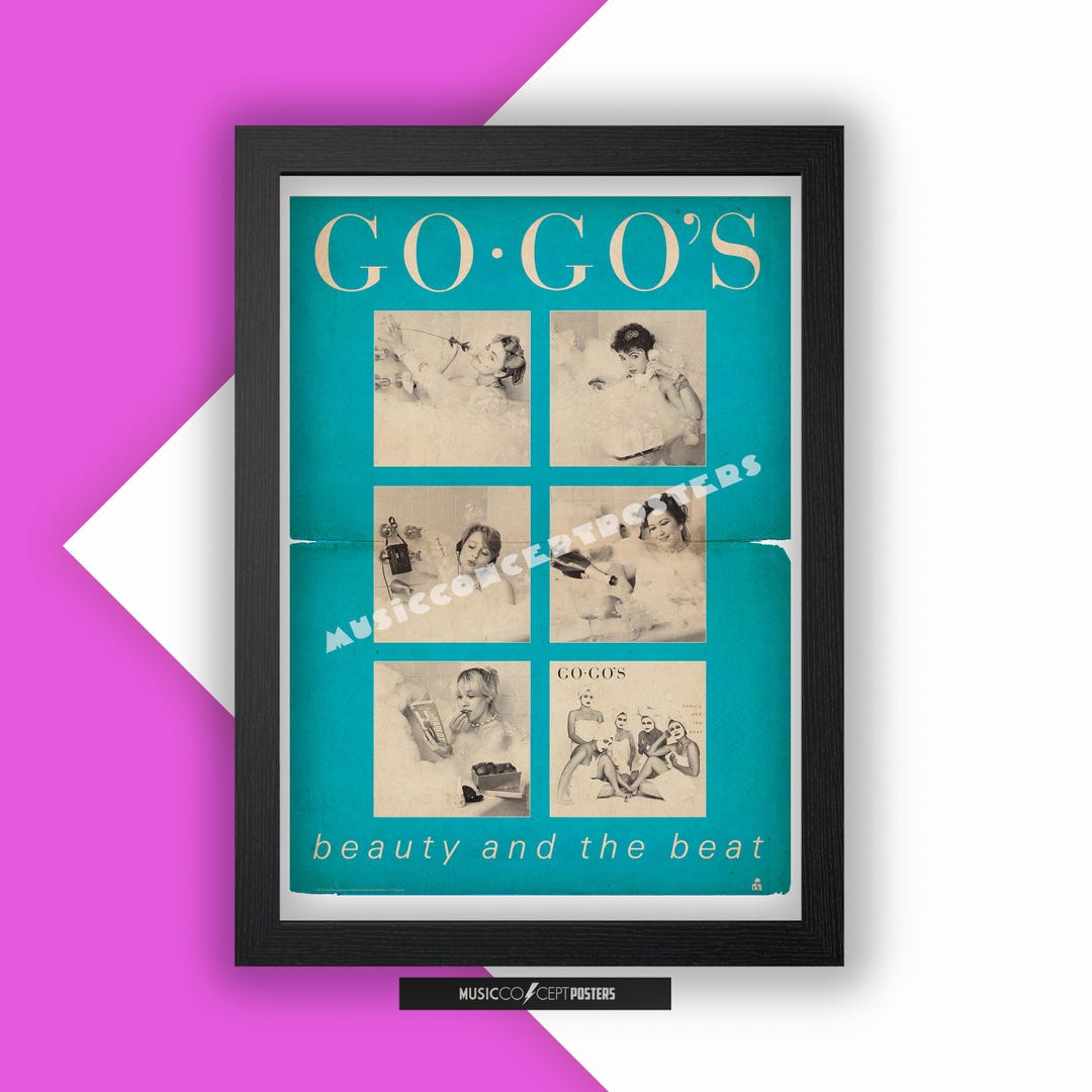Go-go S Concert Poster Music Poster Girls Punk Rock Vintage Style ...