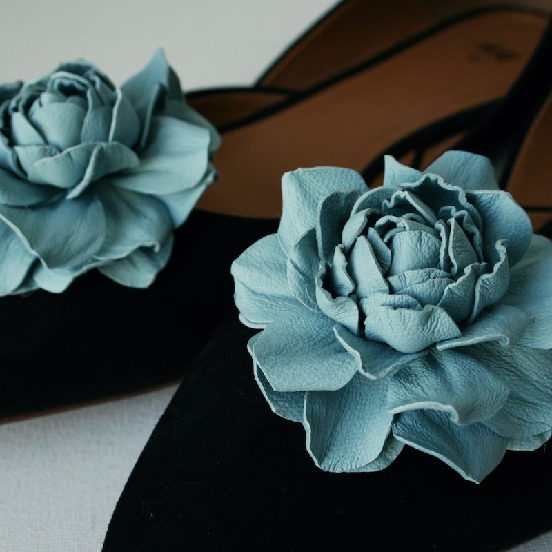 Flower Shoe Clips - Etsy UK
