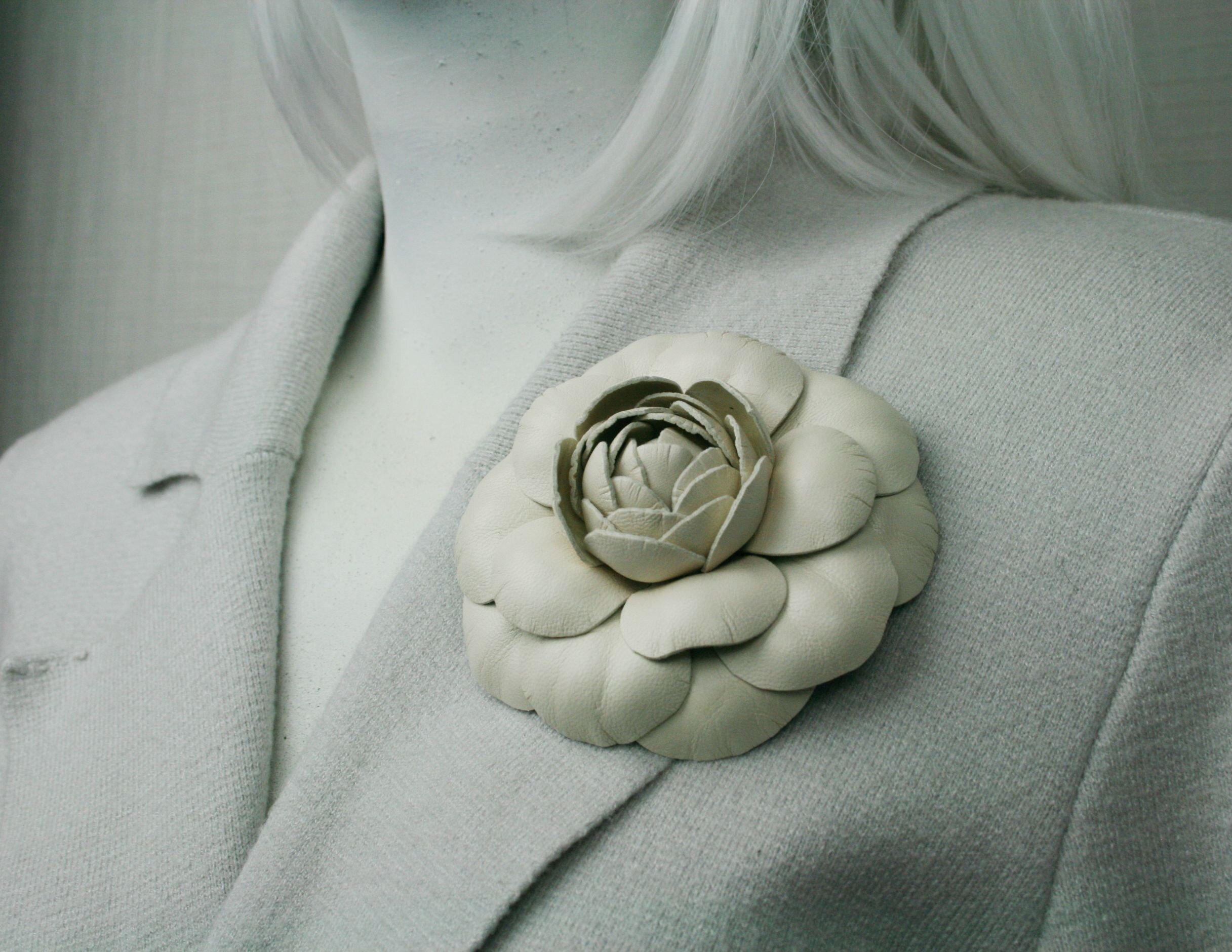 Chanel Flower Brooch - Etsy Chanel Flower Brooch - Etsy