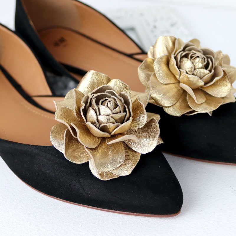 Shoe Clips Gold - Etsy
