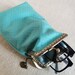 Double Kiss Lock Eyeglass Case, Vintage Style Kisslock Glasses Case ...