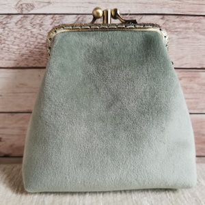 Double Kiss Lock Coin Purse, Vintage Style Coin Purse, Double Pockets ...