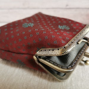 Double Kiss Lock Coin Purse, Vintage Style Coin Purse, Double Pockets ...