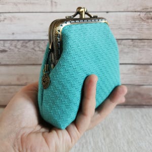 Double Kiss Lock Coin Purse, Vintage Style Coin Purse, Double Pockets ...