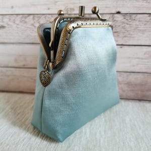 Double Kiss Lock Coin Purse, Vintage Style Coin Purse, Double Pockets ...