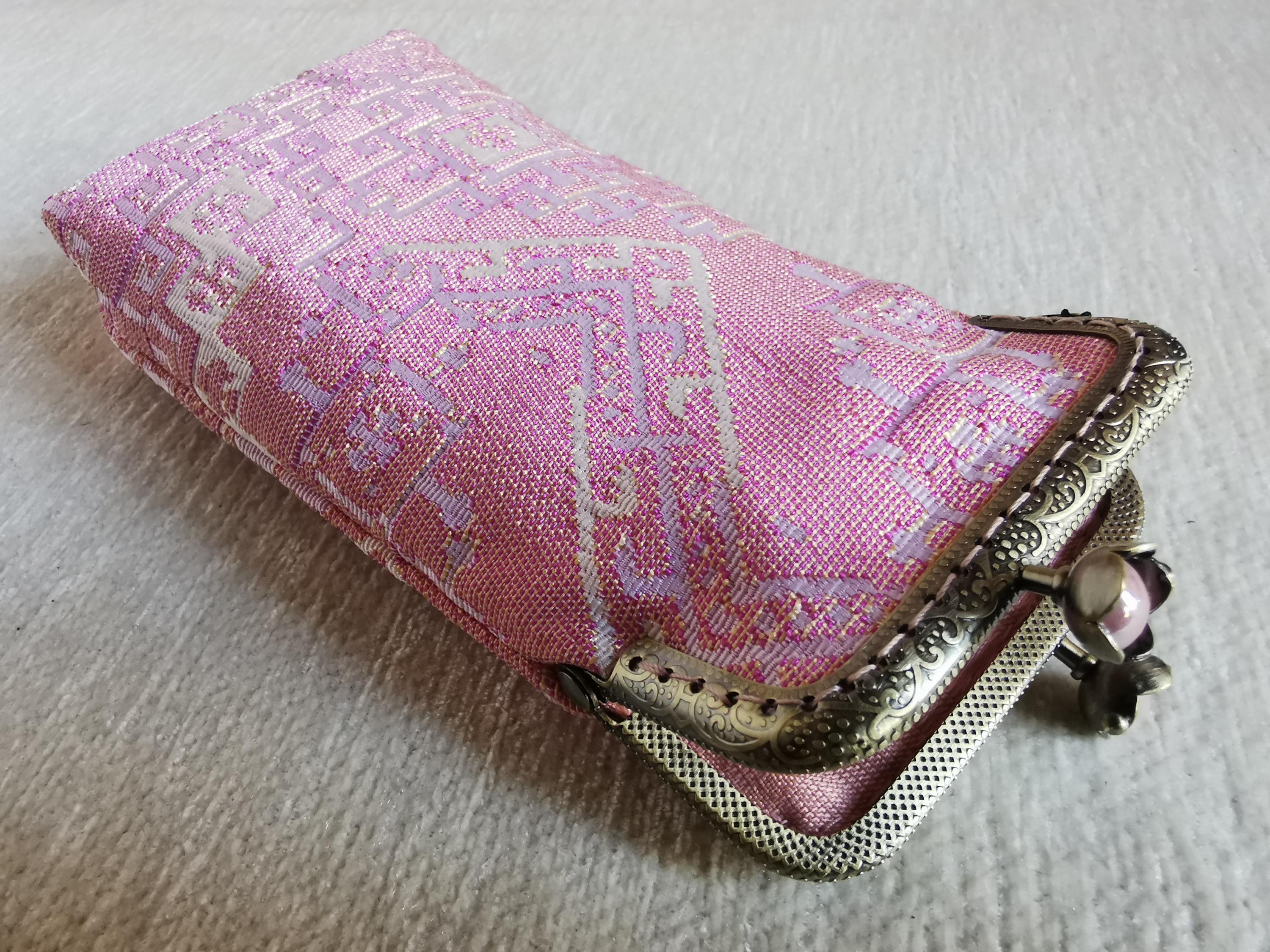 Eyeglass Case, Kiss Lock Sunglass Case, Vintage Eyeglass Pouch, Kiss ...