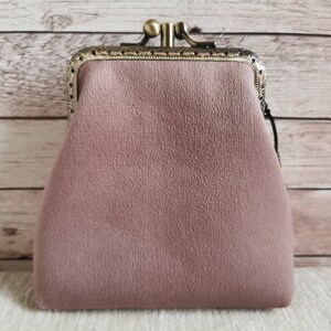 Double Kiss Lock Coin Purse, Vintage Style Coin Purse, Double Pockets ...