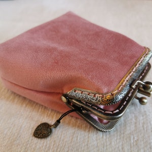 Double Kiss Lock Coin Purse, Vintage Style Coin Purse, Double Pockets ...