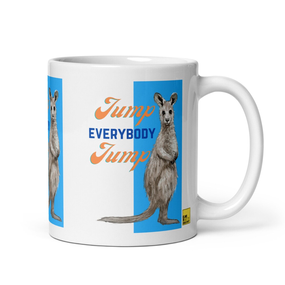 Kangaroo Mug, Australian Animals, Kangaroo, Kangaroo Mug, Office Gifts ...