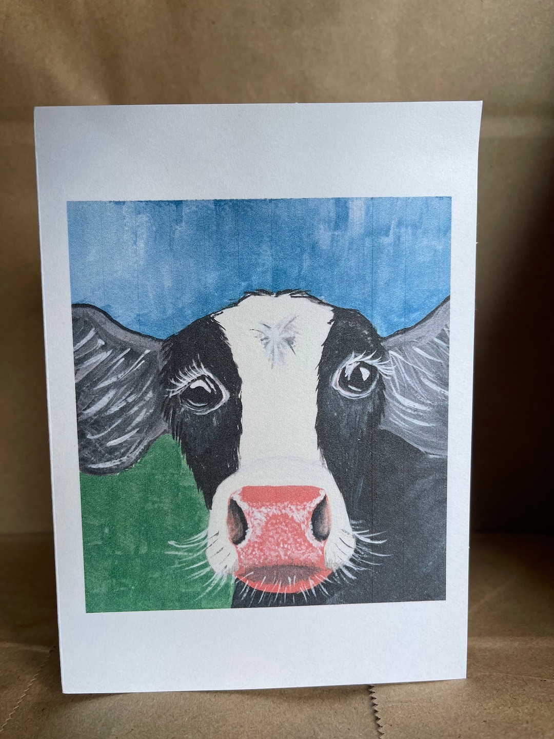 Cow Card, Cow, Cows, Greeting Cards, Blank Cards, Birthday Cards, Cow ...