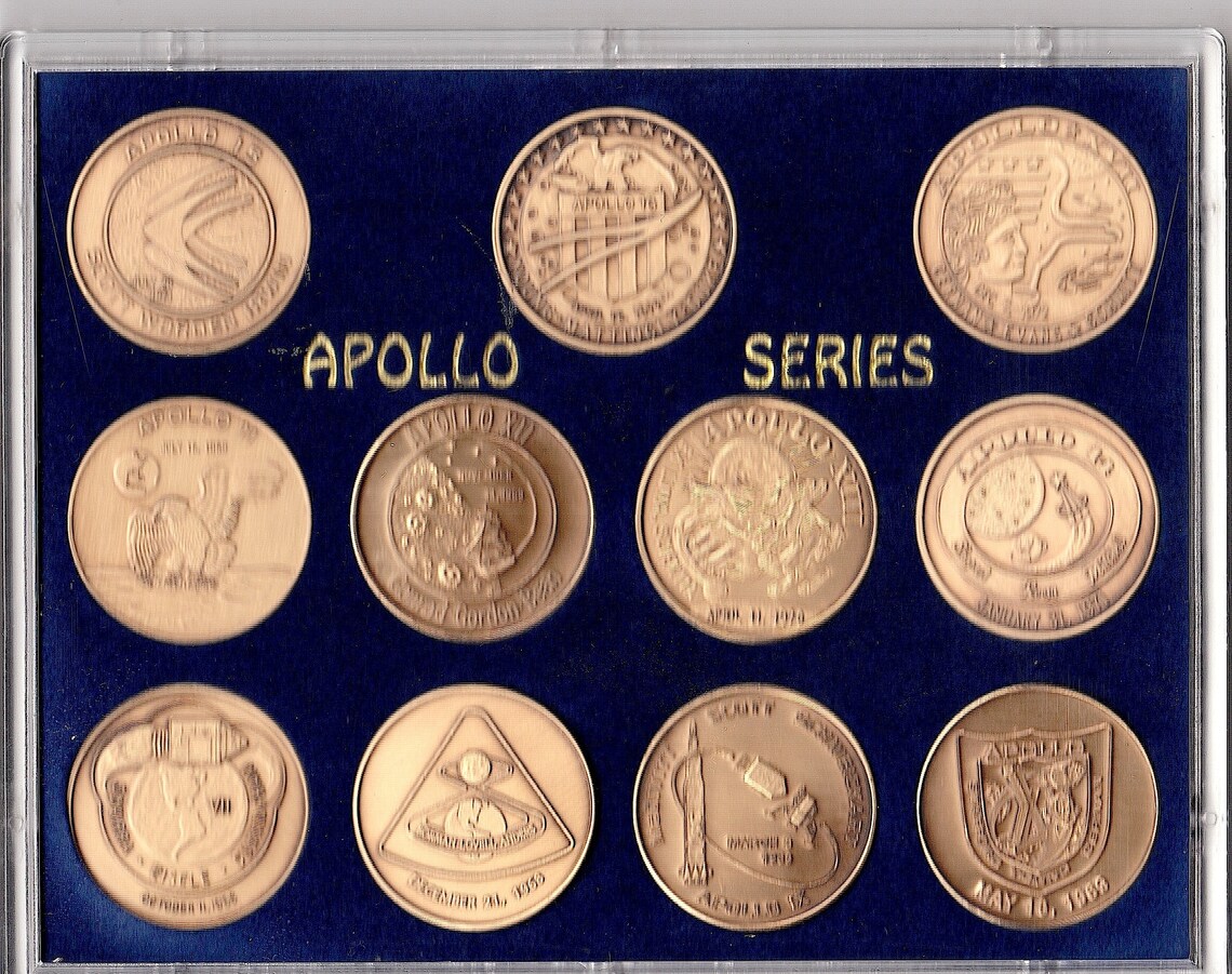 NASA APOLLO & GEMINI Manned Space Flight Series Sealed Antique - Etsy