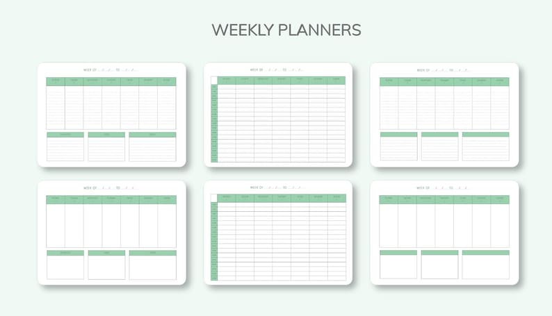 2026 Digital Planner | Monday Start Printable Agenda | iPad Planner ...