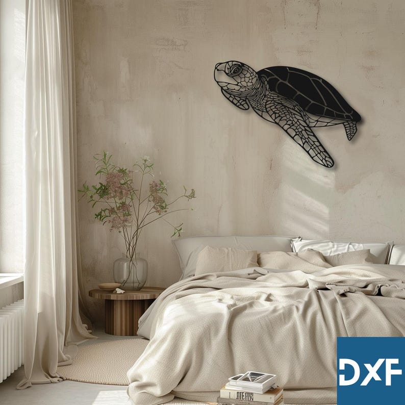Aquatic Harmony | DXF, SVG Files for Laser Cutting (digital Download ...