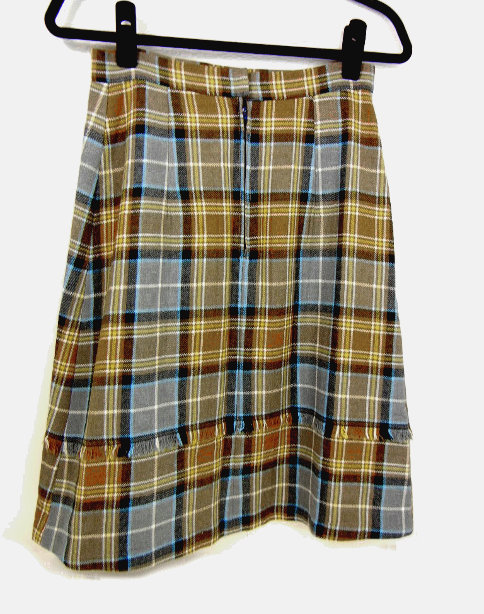 Tartan Wool Kilt From Scotland by Kilmahog / Women's Skirt / Plaid Wool ...