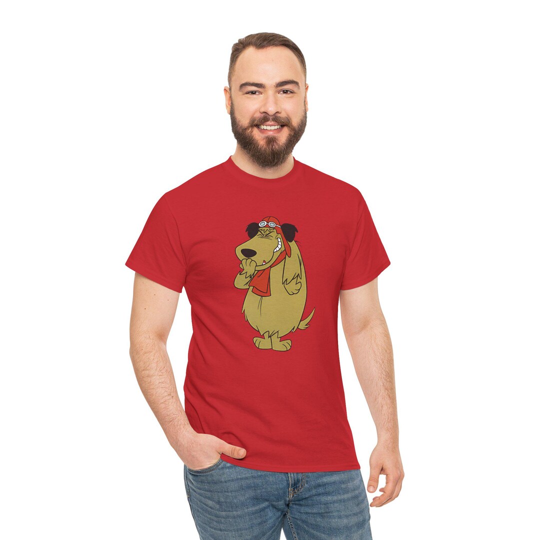 Muttley Snickering Dog Tee - Retro Cartoon Mischief on a Shirt - Etsy