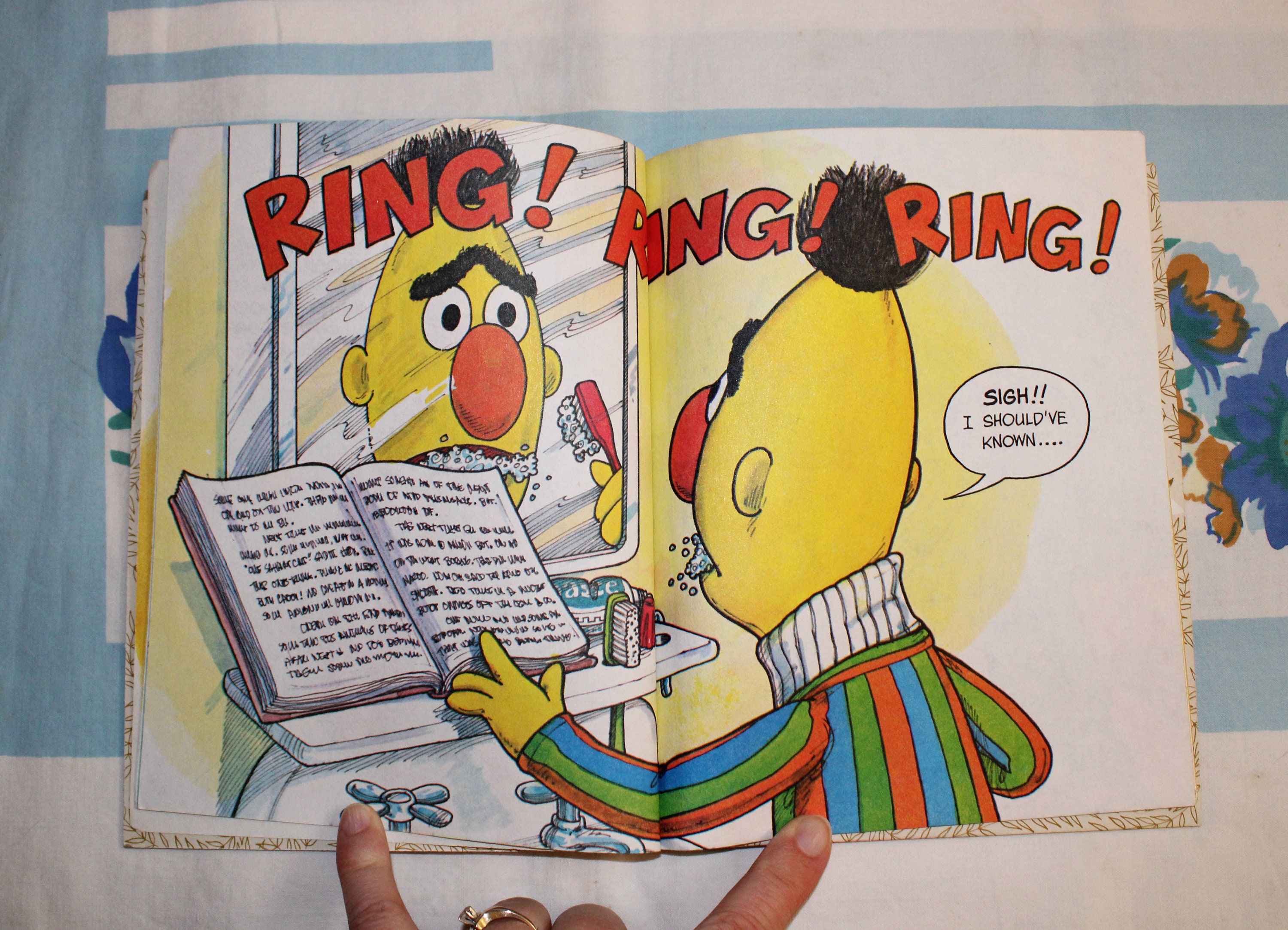 The Many Faces of Ernie, 1979, Little Golden Book - Etsy