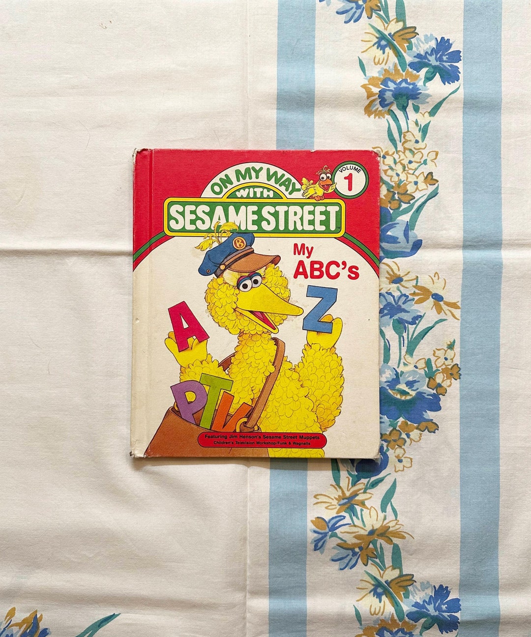 On My Way With Sesame Street, Big Bird ABC Book, 1989- AS IS - Etsy