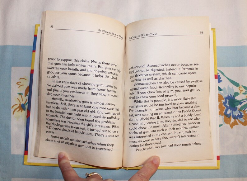 The Chewing Gum Book, 1990 Book - Etsy