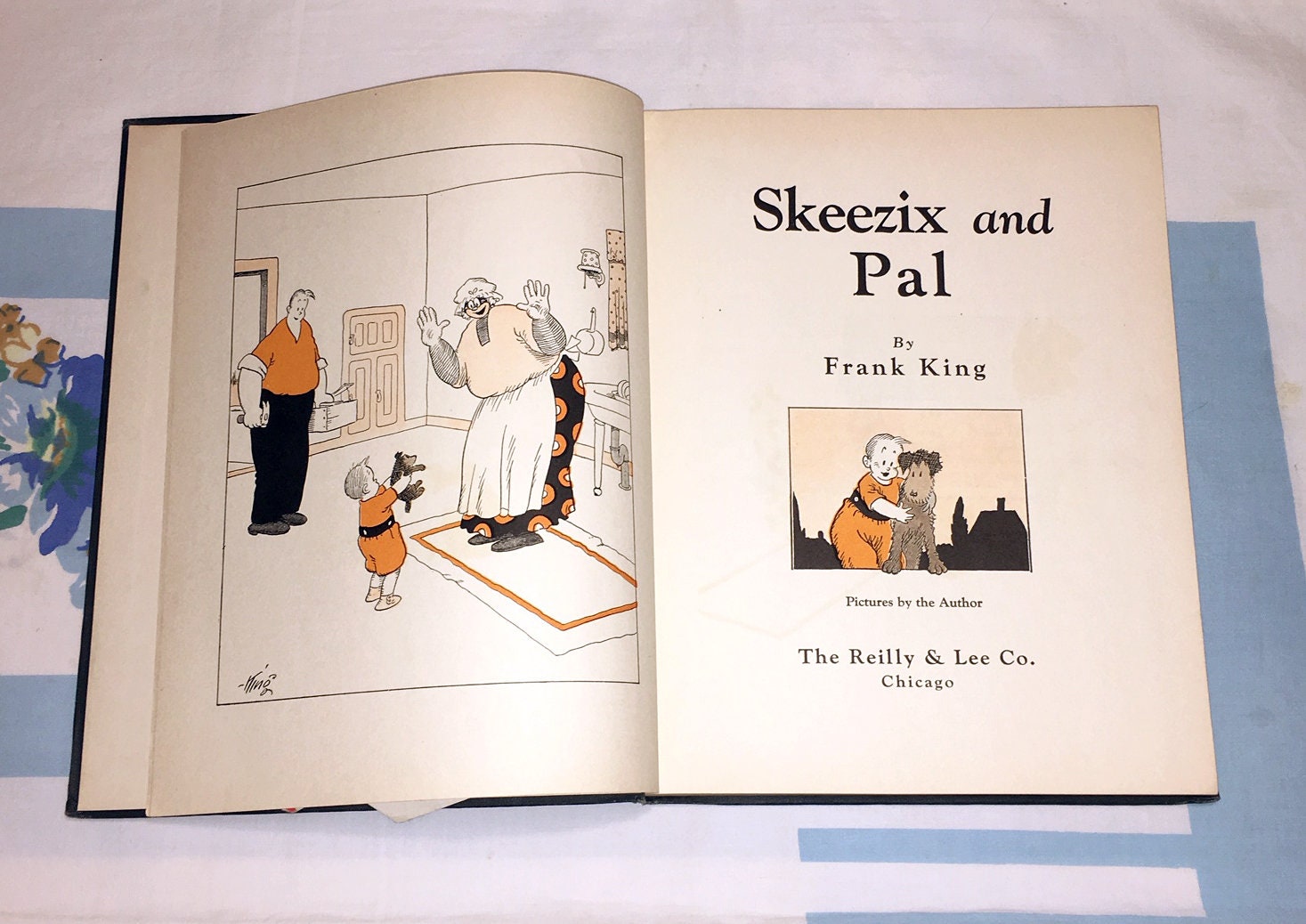 Skeezix and Pal, 1925, the Reilly & Lee Co. Book - Etsy