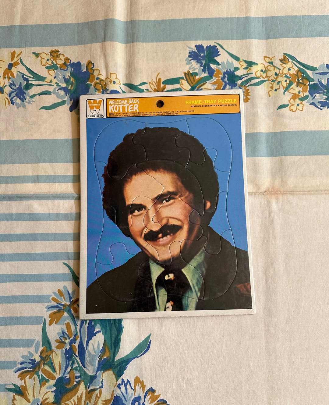 Welcome Back Kotter Puzzle, Gabe Kaplan Puzzle, Whitman, 1977 - Etsy