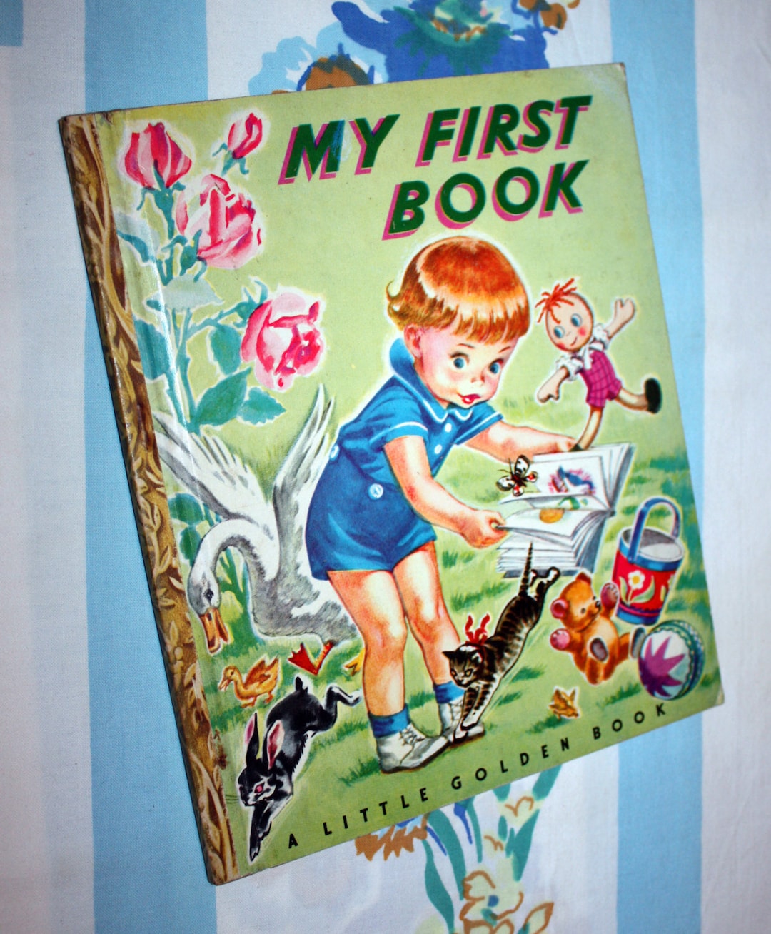 My First Book, 1942, Little Golden Book - Etsy
