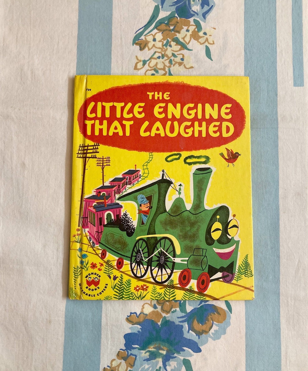 The Little Engine That Laughed, 1950 Wonder Book - Etsy