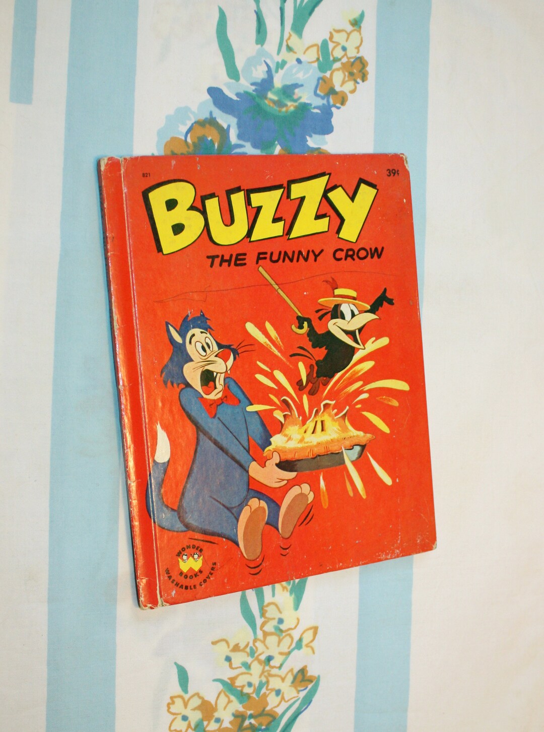 Buzzy the Funny Crow, 1963 Wonder Book - Etsy