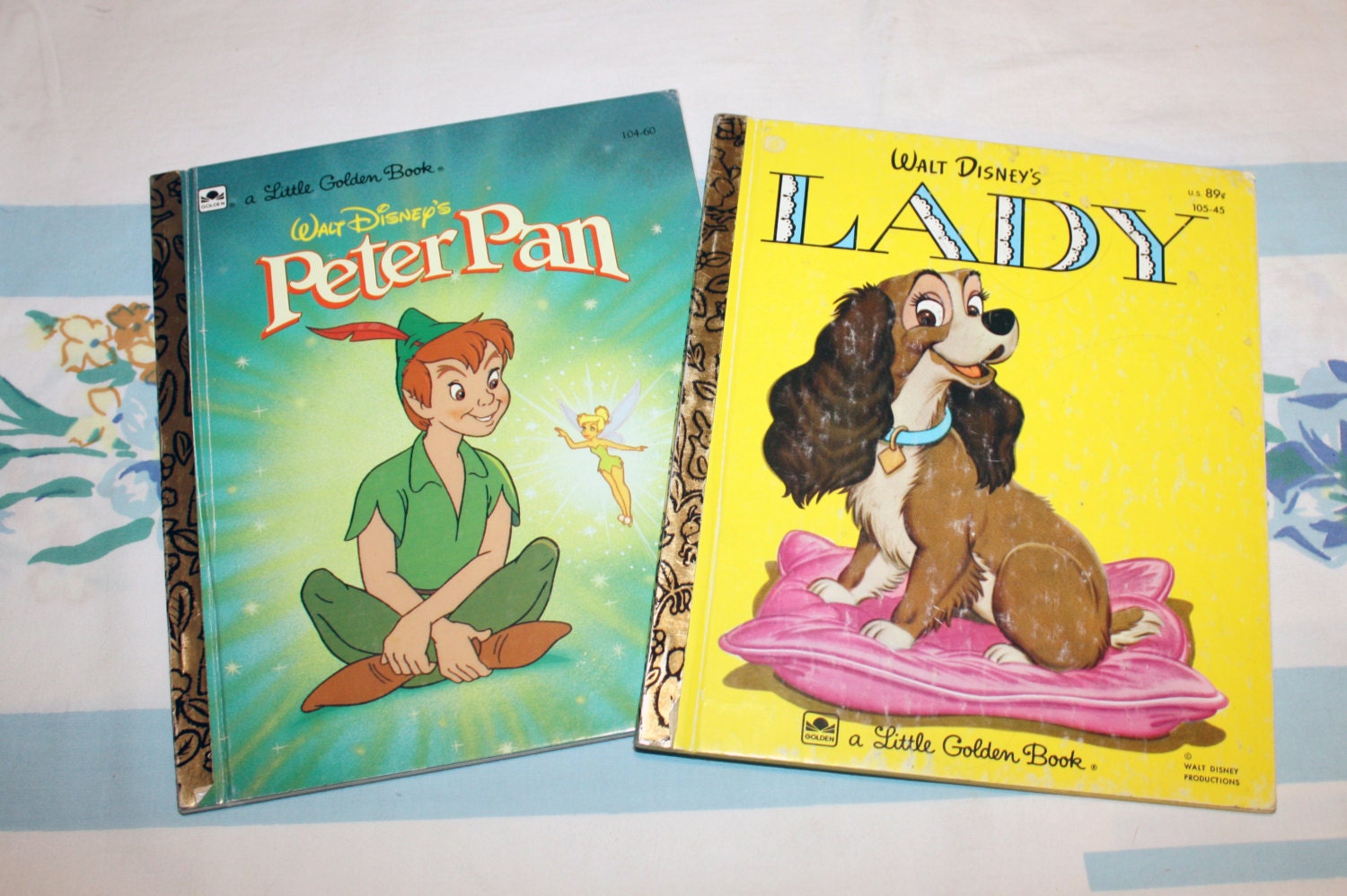 Lady, Peter Pan, Little Golden Books, Vintage - Etsy