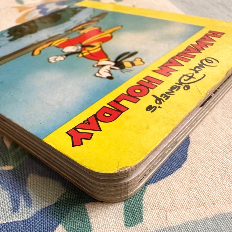 Hawaiian Holiday, Goofy Board Book, Walt Disney Board Book, 1986 - Etsy