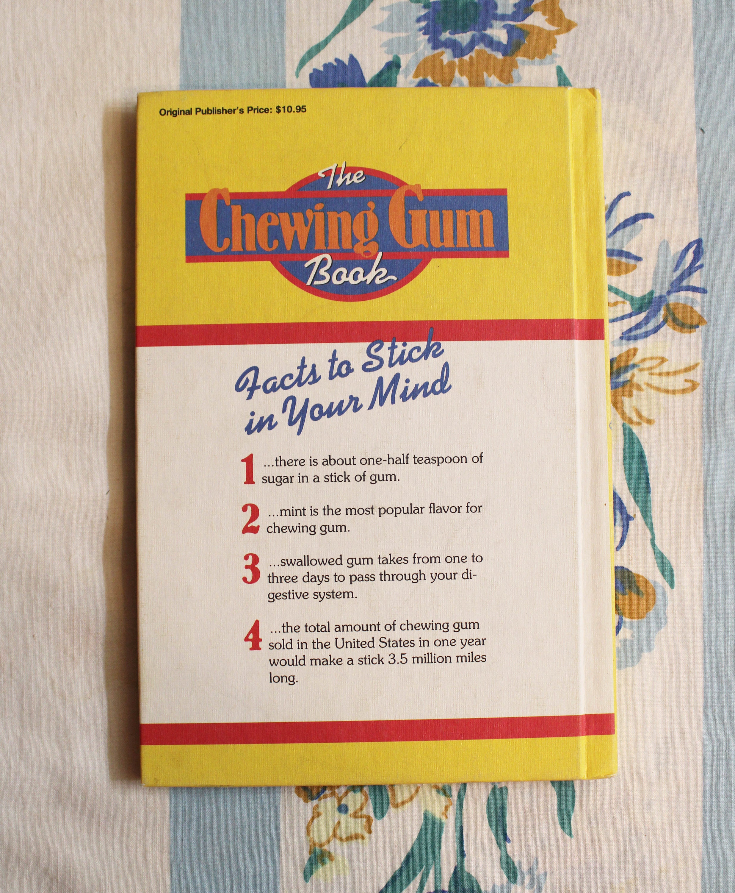 The Chewing Gum Book, 1990 Book - Etsy