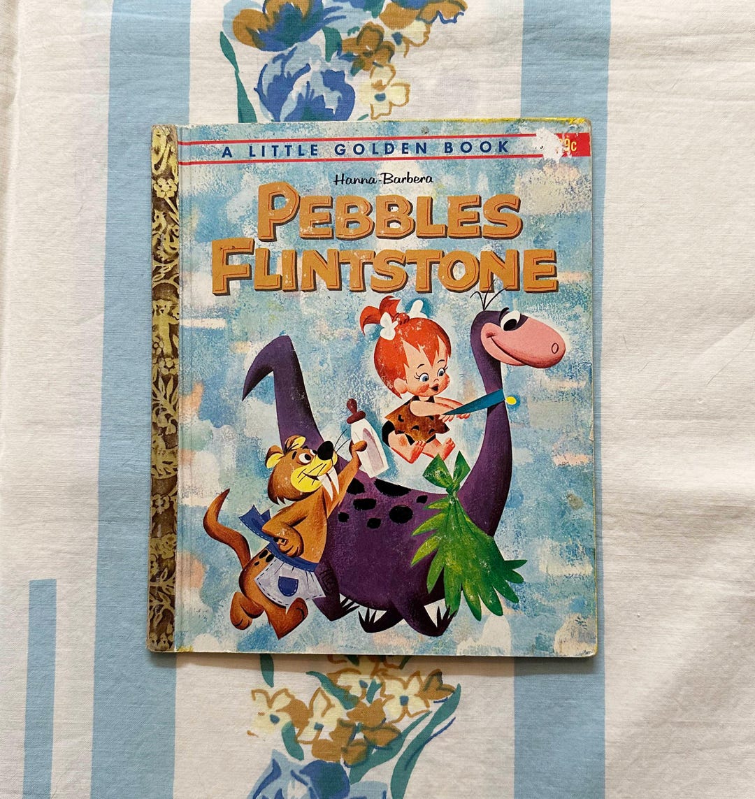 Pebbles Flintstone, 1963 Little Golden Book - Etsy