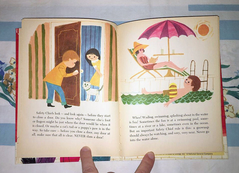 The Romper Room Safety Book, 1965 Wonder Book - Etsy