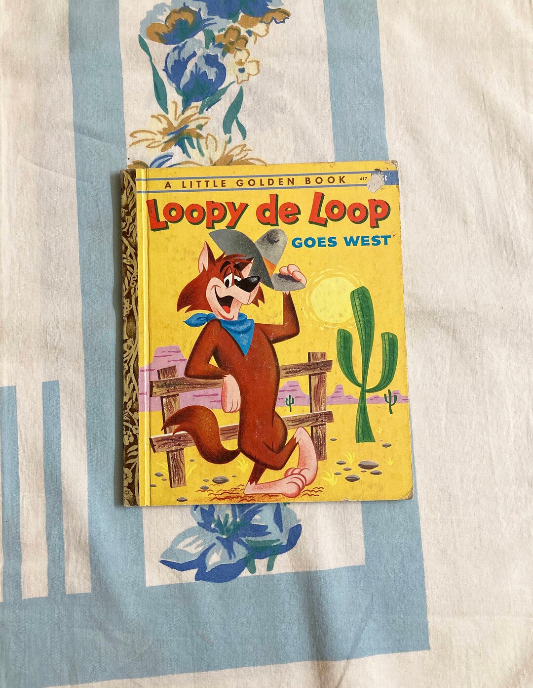 Loopy De Loop Goes West, 1960 Little Golden Book - Etsy
