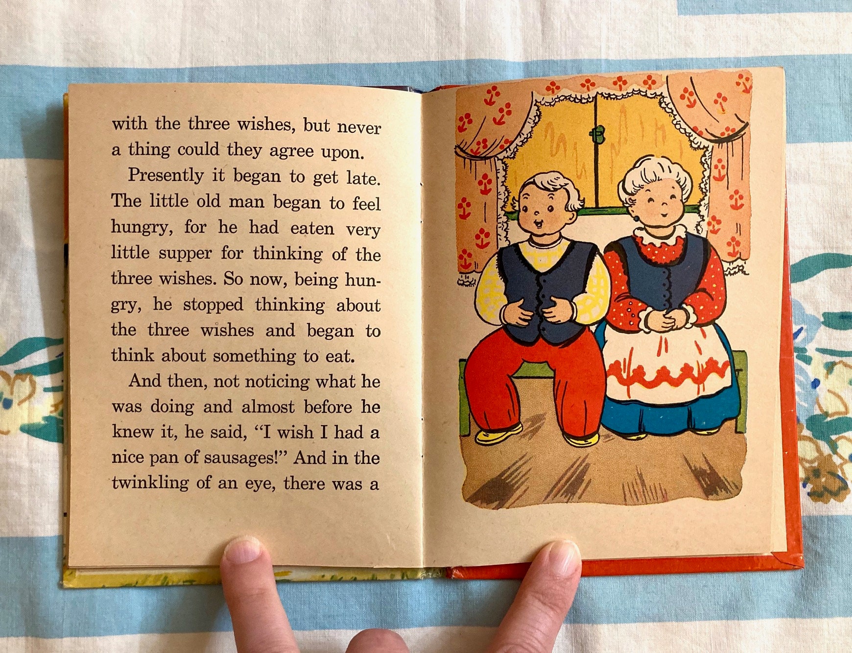 The Three Wishes 1945 Rand Mcnally Book - Etsy