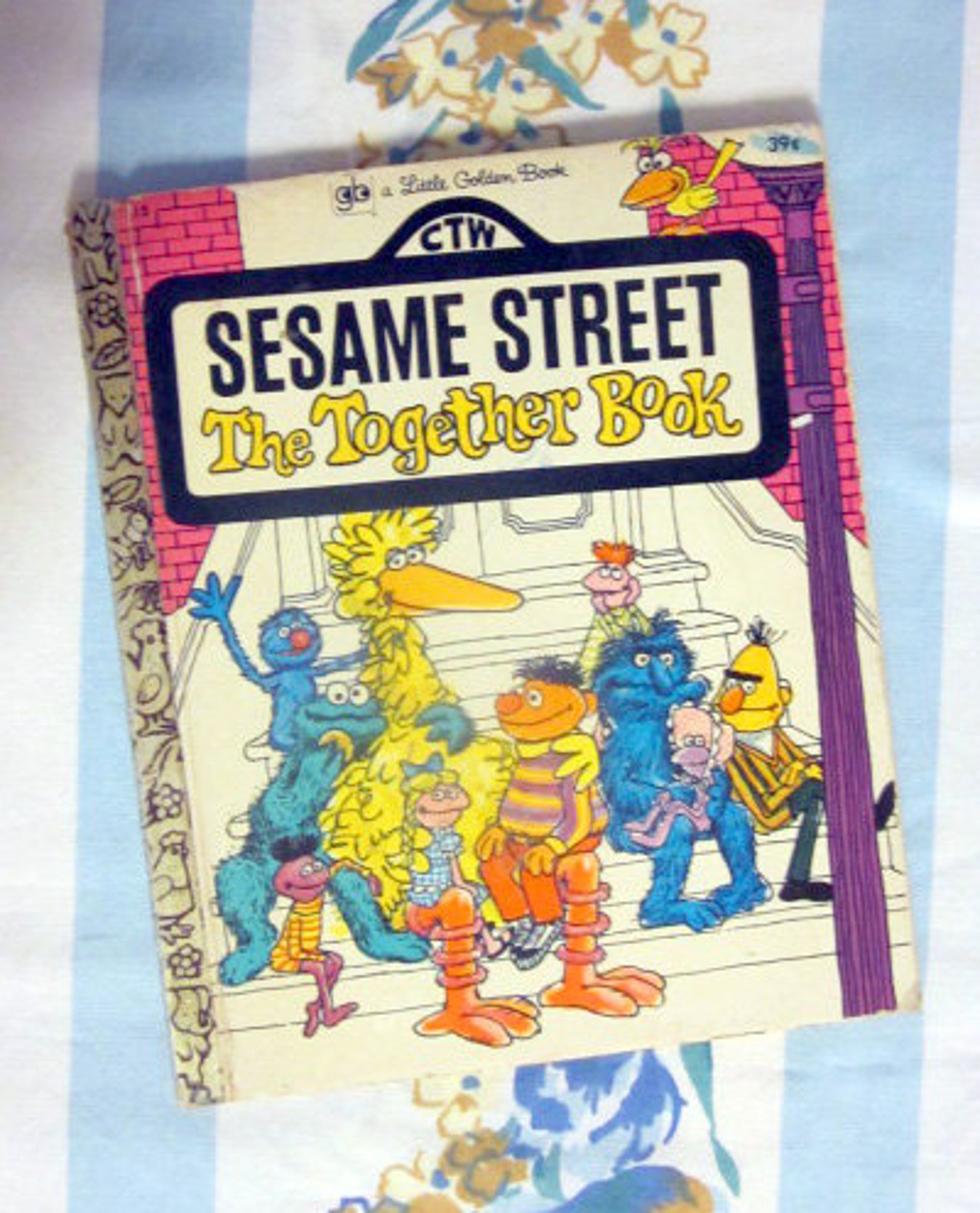 Sesame Street the Together Book, 1971 Little Golden Book - Etsy