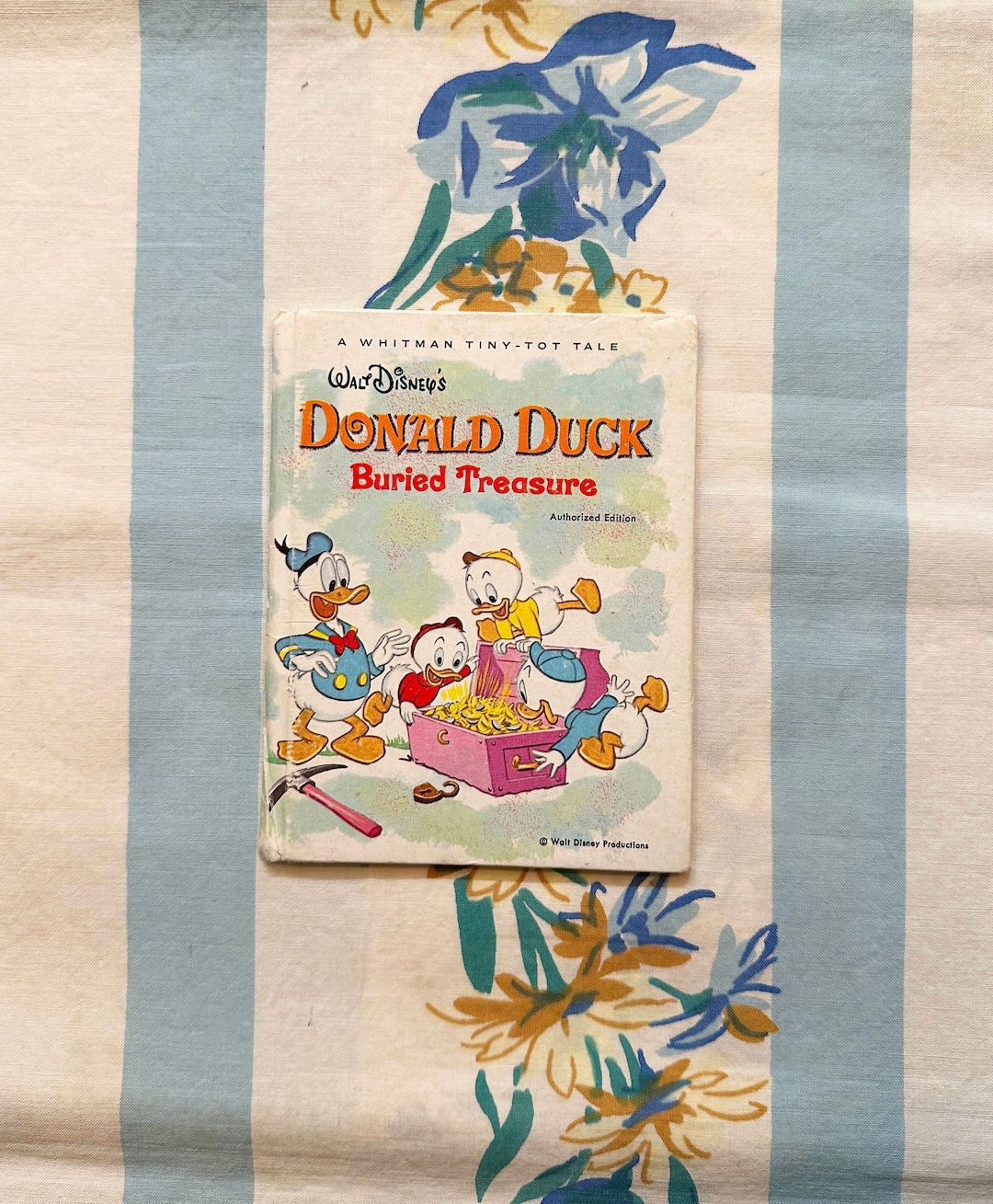 Donald Duck Buried Treasure, 1968 Whitman Tiny-tot Tale - Etsy